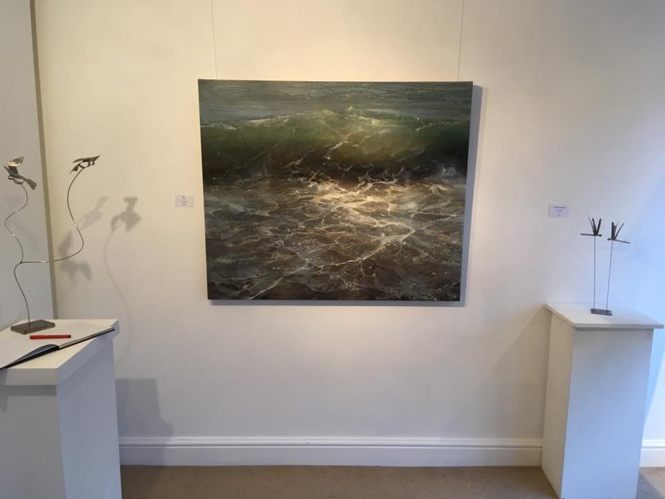 Preview night at Ashdown Gallery – Lorna Kirin
